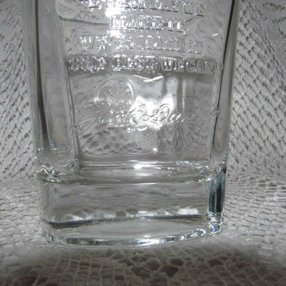Jack Daniels | Dining | Vintage Jack Daniels Rock Bar Glass Clear Color ...